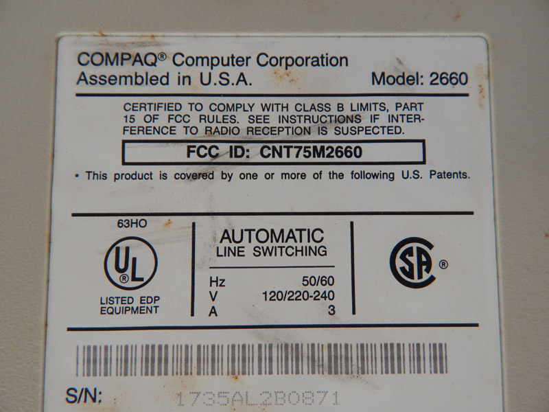 Compaq Portable III